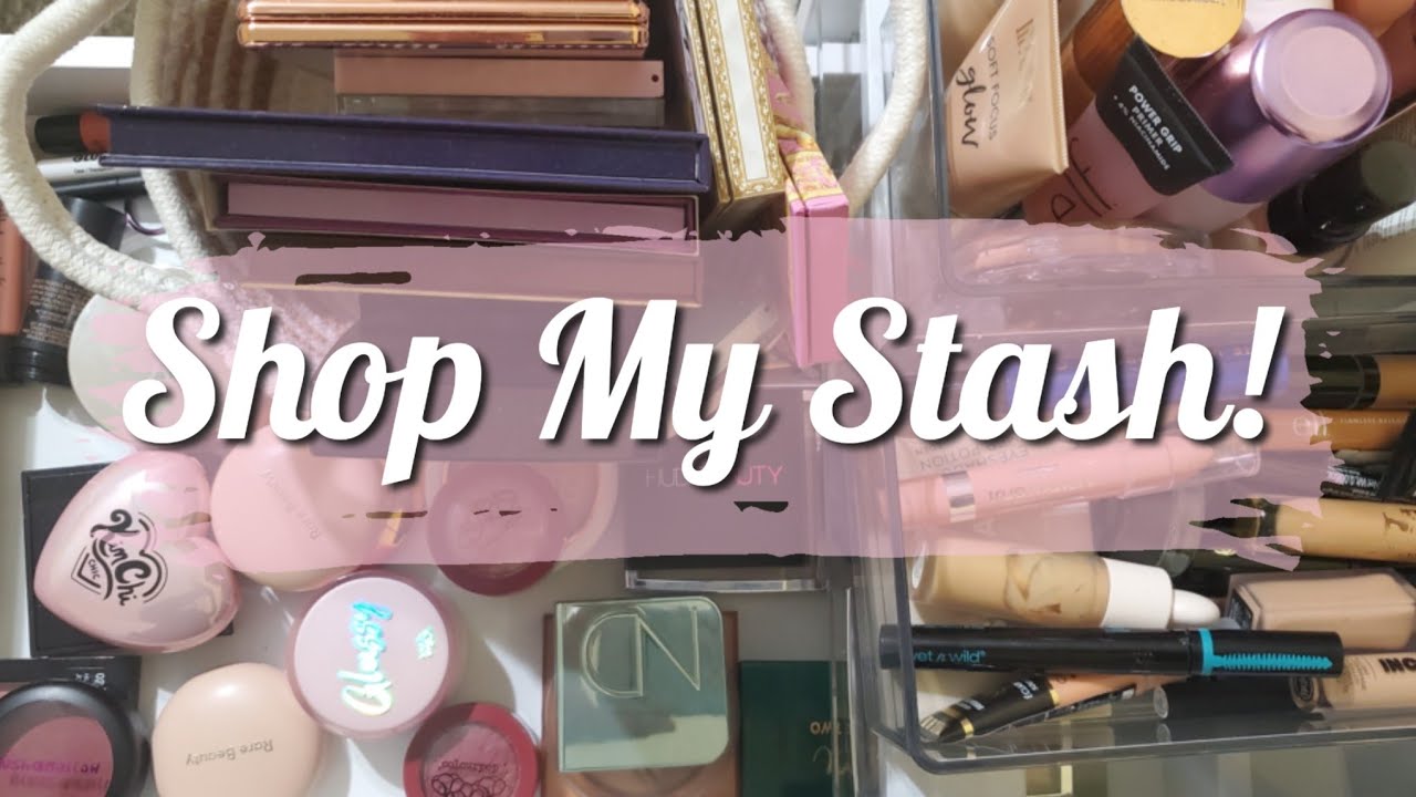 Shop My Stash ! - Everyday Makeup Drawer - Late Upload - YouTube