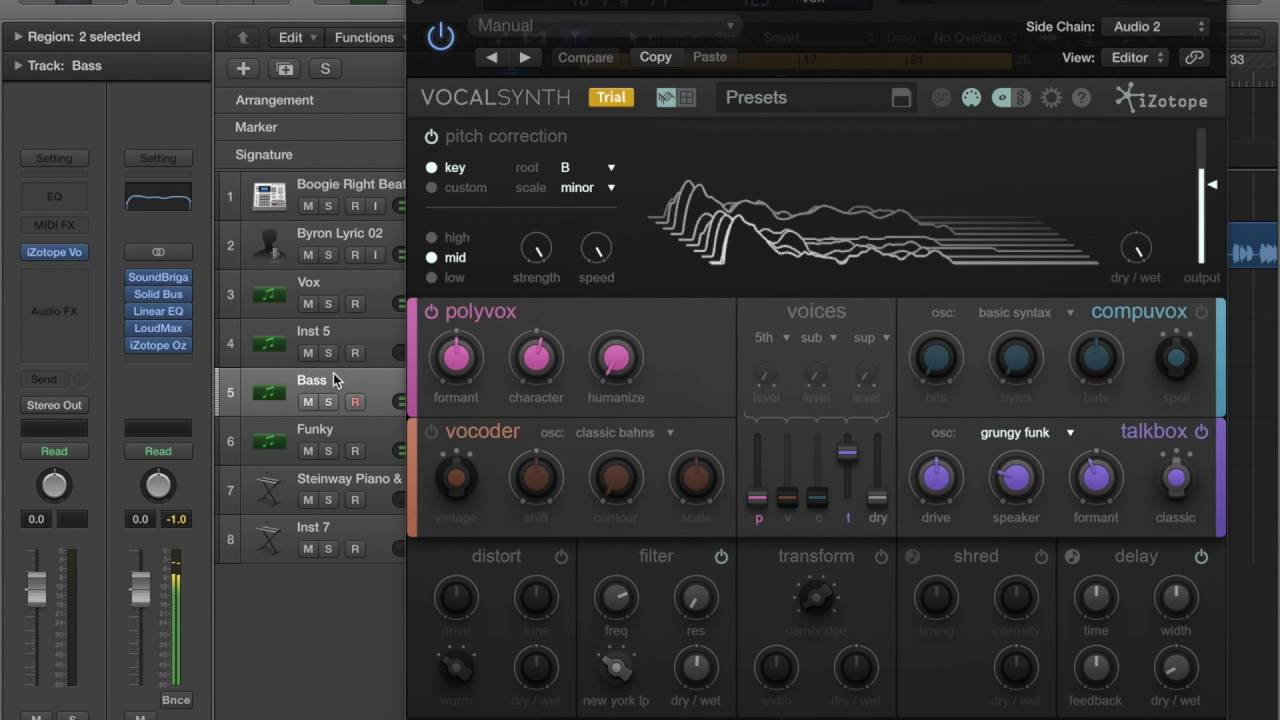 Izotope VocalSynth Talkbox test - YouTube