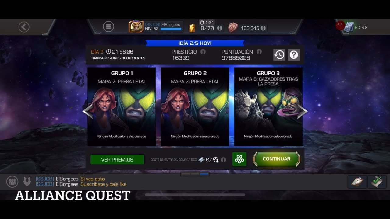 Alliance Quest (MAP8) [MCOC][N°25] - YouTube