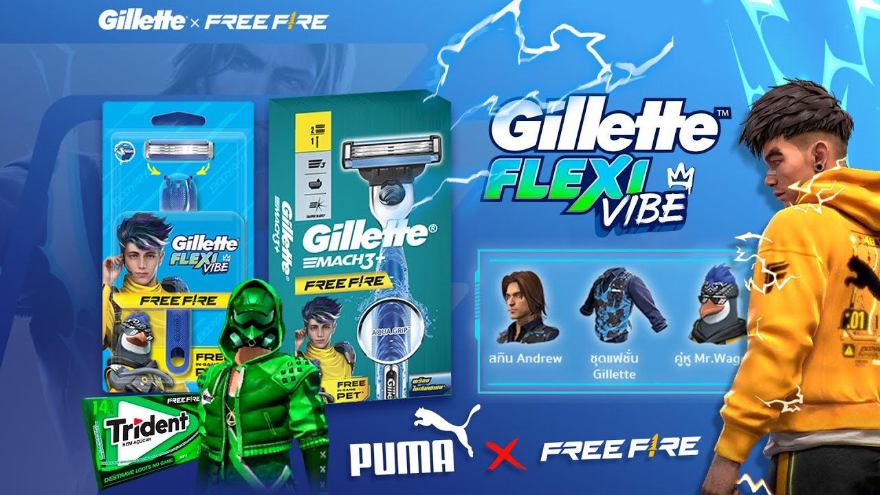 🌟Exclusivo! GILLETTE x FREE FIRE - PROXIMAS COLABORACIONES de FREE FIRE ...
