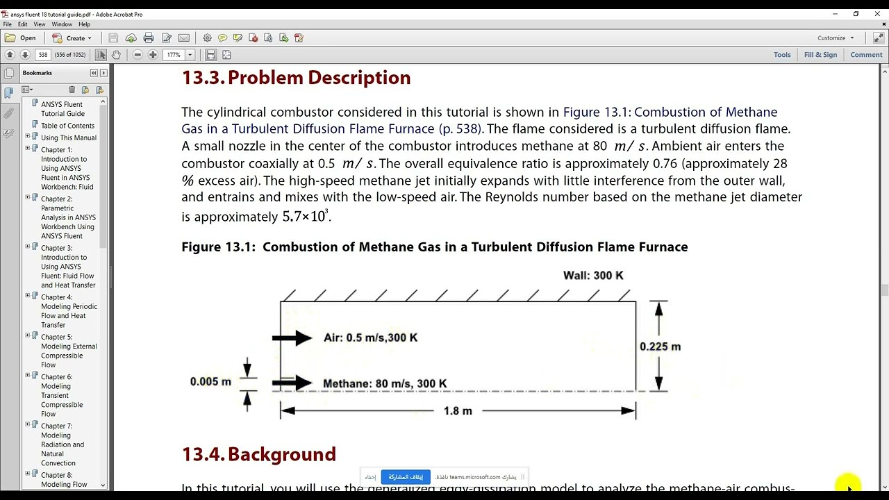 Combustion using Species Transport and Non Premixed Models - YouTube