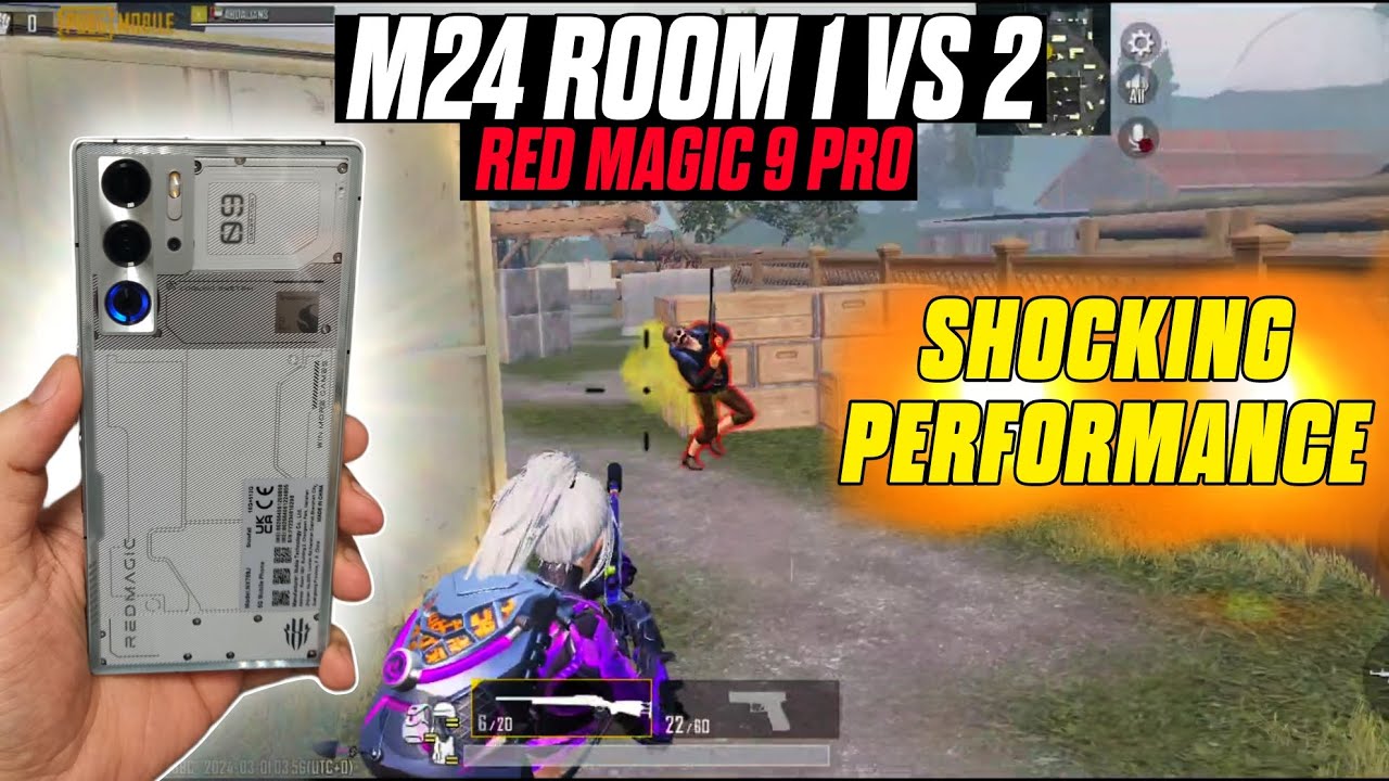 RED MAGIC 9 PRO PUBG TEST 🔥 TDM M24 SHOCKING PERFORMANCE - YouTube