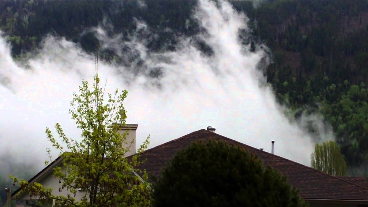 Very Epic Low Clouds Moving Fast Slick Vid# - YouTube
