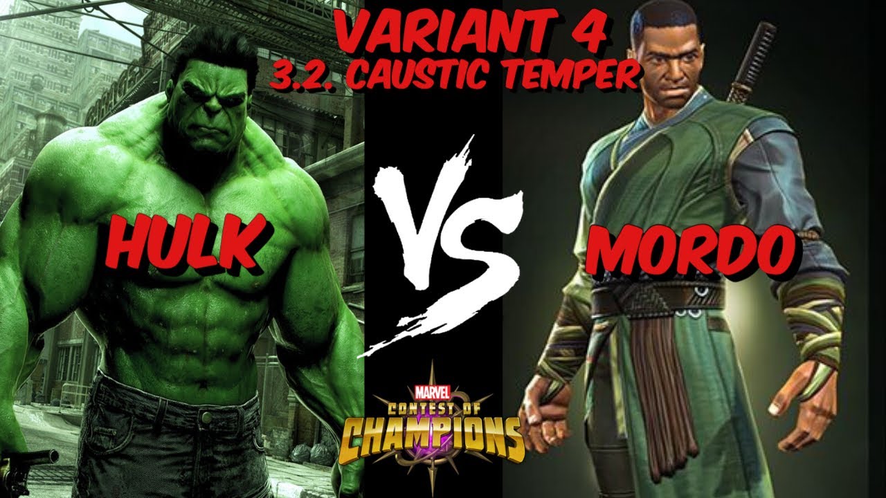 Variant 4- 3.2. Caustic temper solution | Marvel Contest of Champions ...