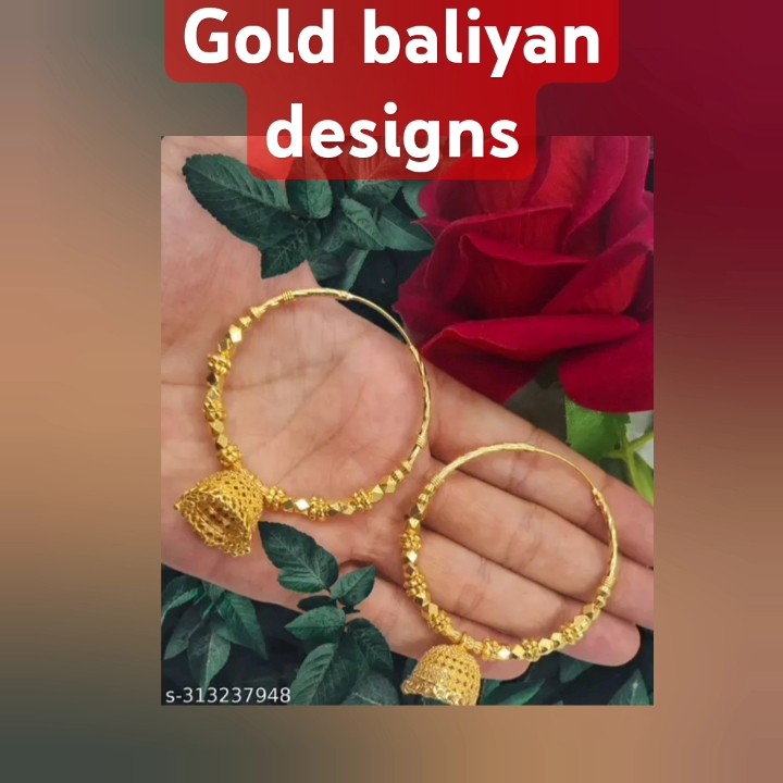 gold baliyan designs for women gold choice #sortvideo #varalshort # ...
