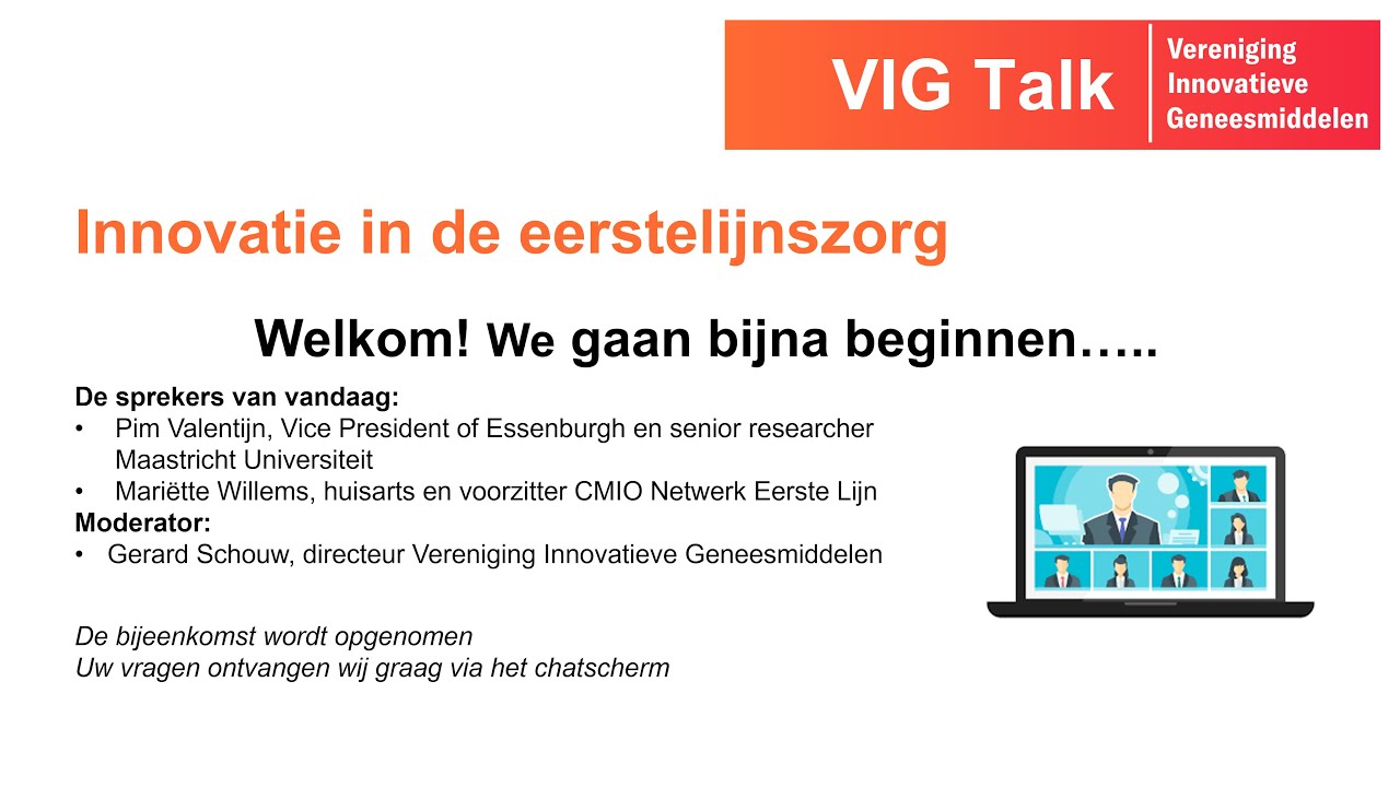 VIG Talk innovatie in eerstelijnszorg 2022 - YouTube
