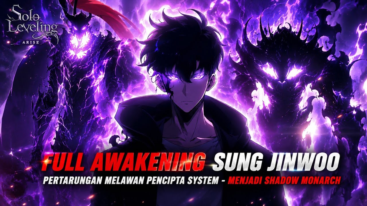 Solo Leveling Season 3 - Full Awakening Jinwo Menjadi Shadow Monarch ...