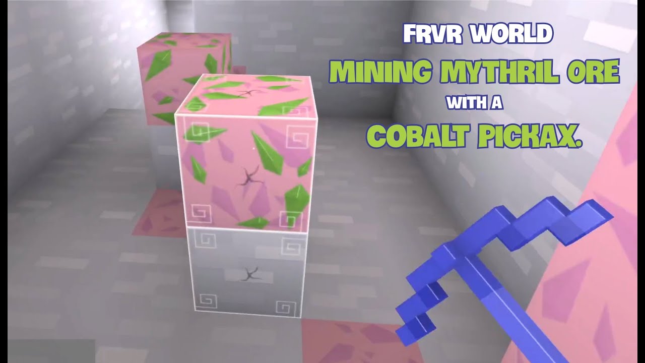 (Game FRVR World) Mining Mythril Ore with a Cobalt pickax. - YouTube