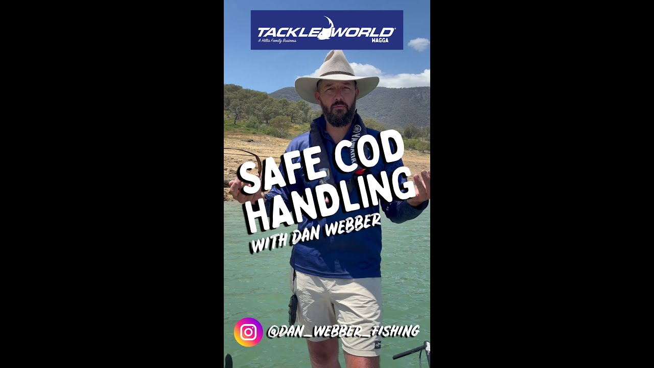 Dan Webber & Tackle World Wagga - Cod Handling Safety - Blowering Dam ...