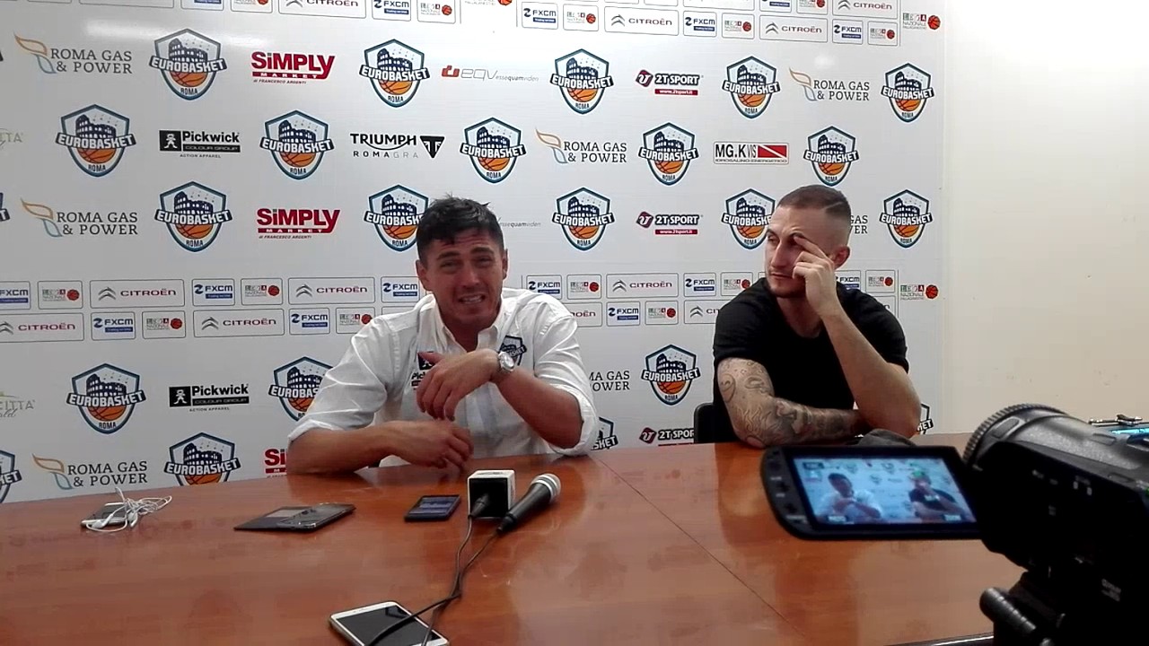 Davide Bonora e Niccolò Petrucci Sala Stampa Roma Gas&Power-Viola ...