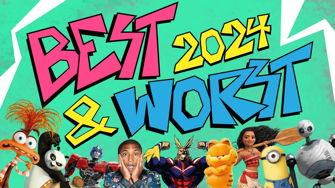 2024 Animated Movies Ranked - YouTube