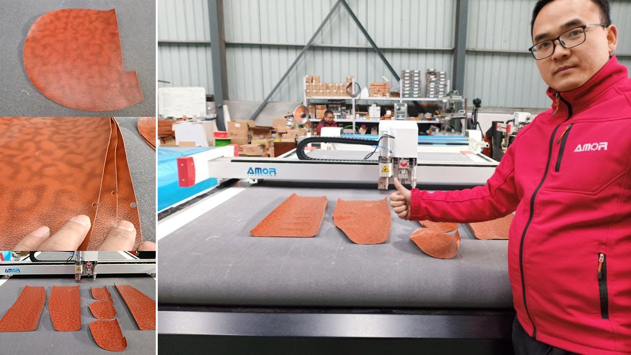 CNC Leather Cutting Machine | Automatic Cutting Machine for Fabric ...