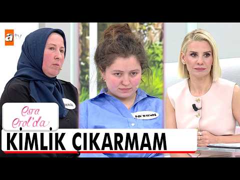 Kan testi istemiyorum, Nermin'i reddediyorum - Esra Erol'da 17 Haziran 2026