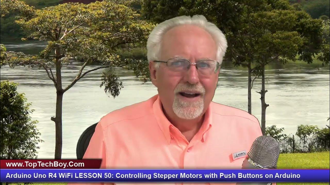 Arduino Uno R4 Wifi Lesson 50 Controlling Stepper Motors With Push Buttons On Arduino Youtube