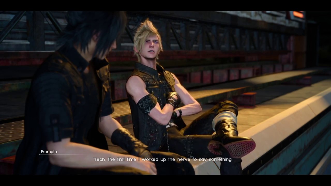 FINAL FANTASY XV : Talk with Prompto (All True Choice) - YouTube