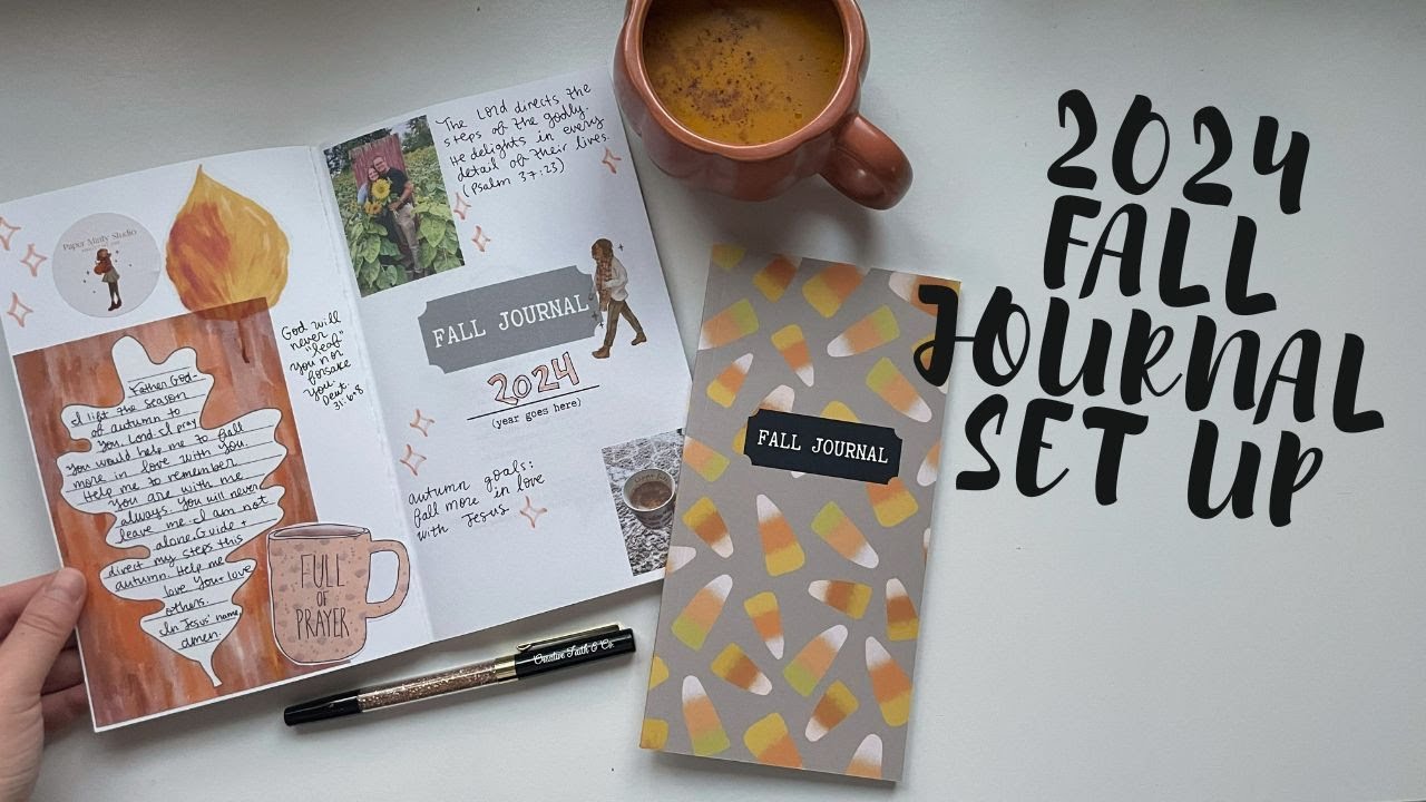Fall Journal Set Up | Creative Faith & Co. - YouTube