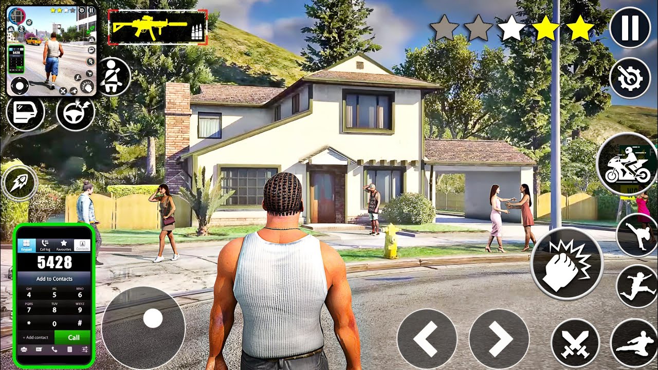 Rope Gangster Crime Mafia City Gameplay Walkthrough [Android/iOS] - YouTube