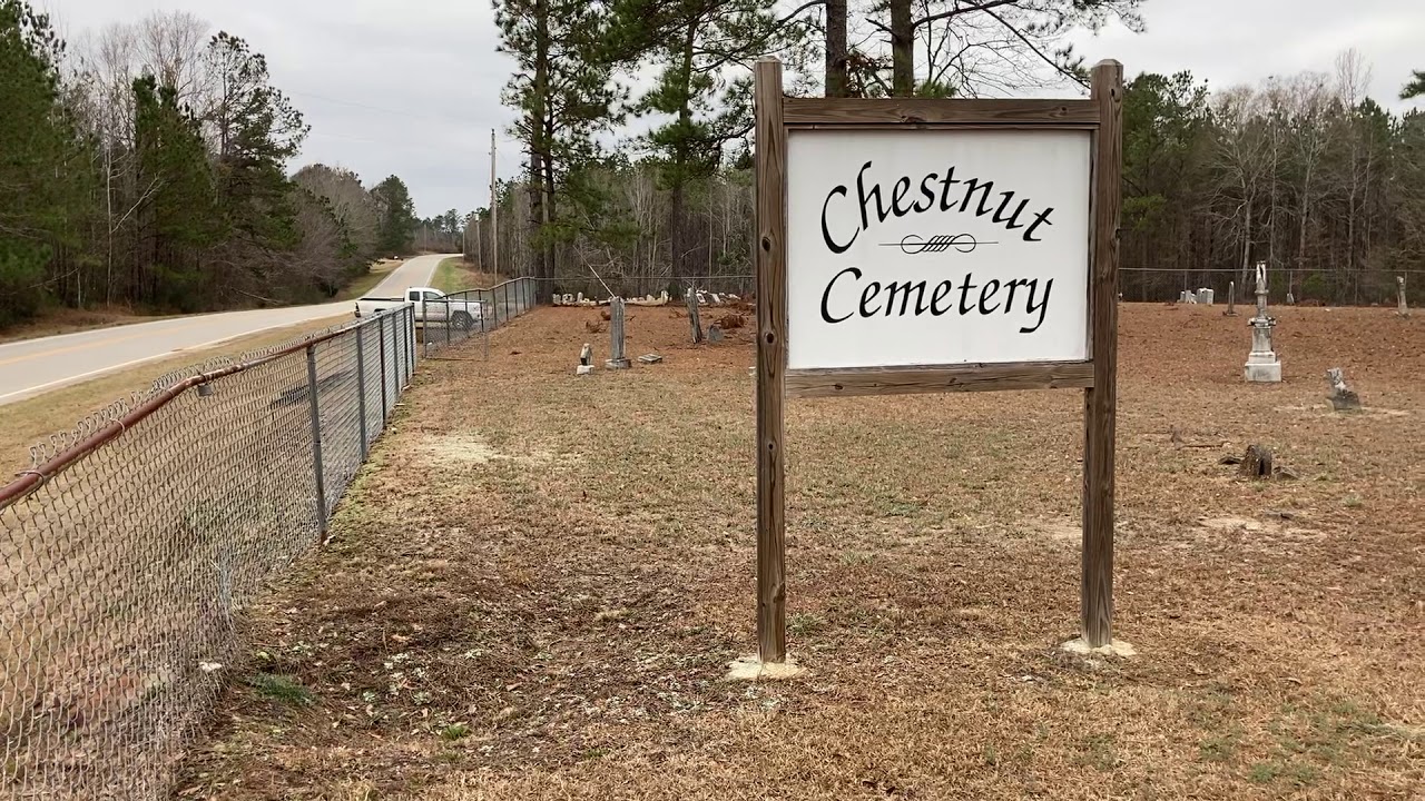Chestnut Cemetery in Monroe County, Alabama. - YouTube