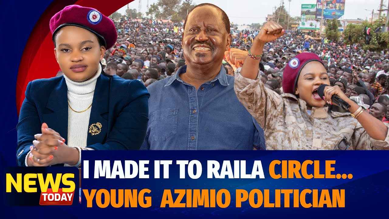 SIYO LAZIMA UPEANE POCHI! Rachael Tabitha,The Young Azimio Politician ...