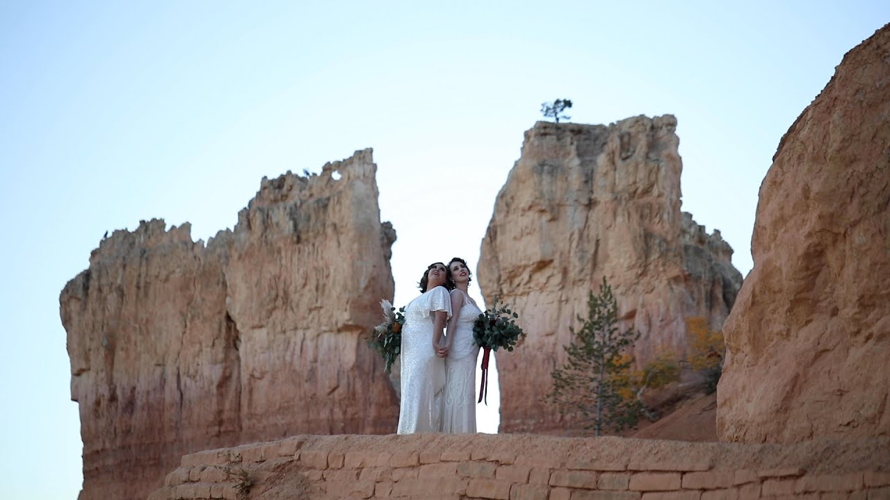 Bryce Canyon Elopement | Haley and Alieza - YouTube