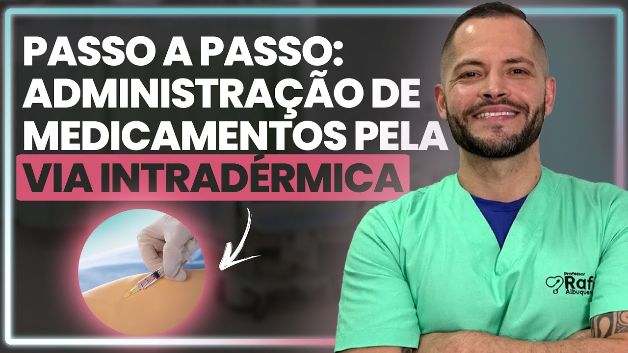 Via Intradérmica: Administração de medicamento com segurança 😎 - YouTube