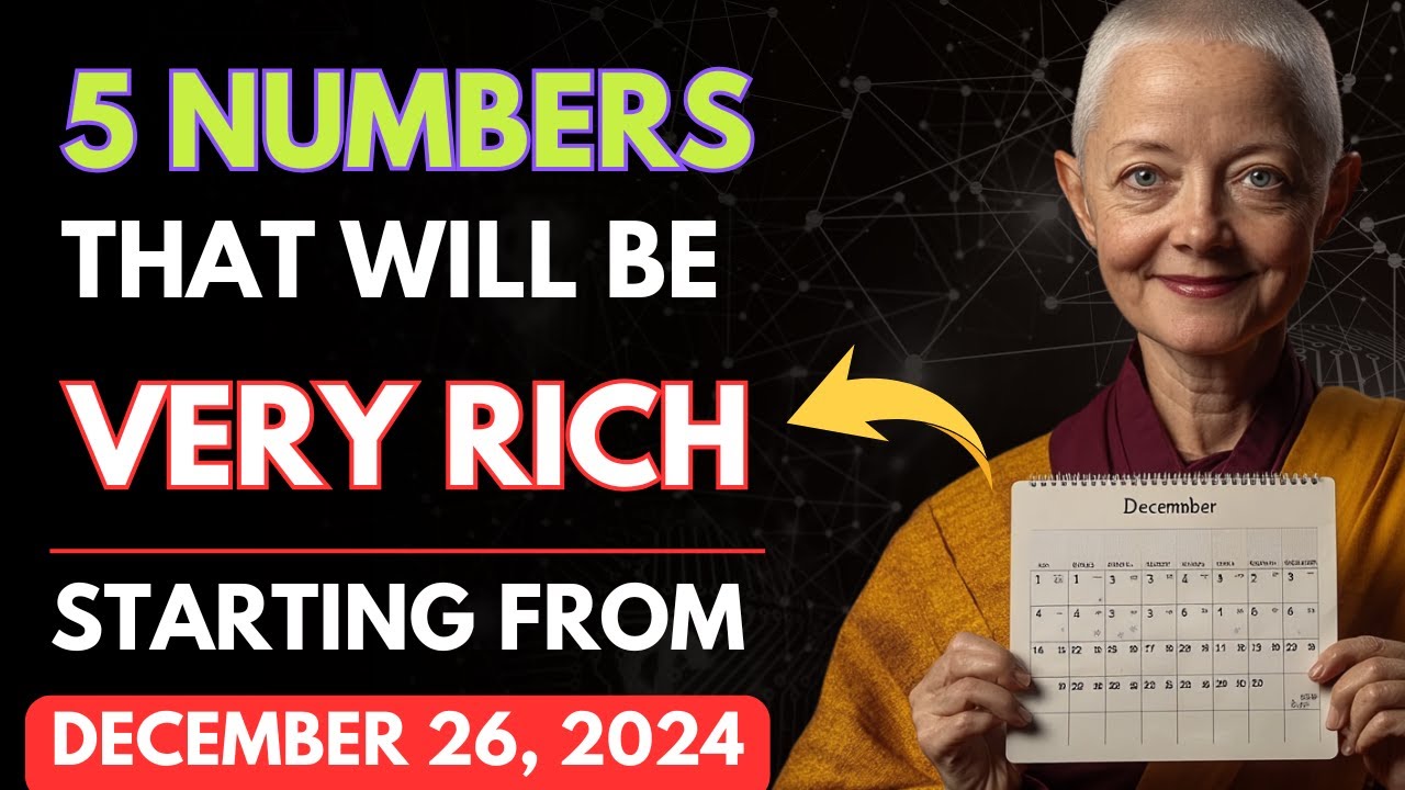 5 Lucky Numbers to Focus on and GET RICH During the Last 5 days of ...