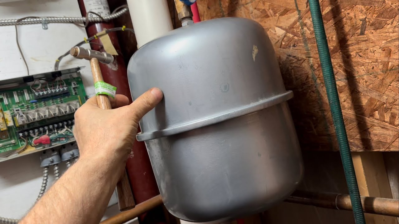 testing EXPANSION TANK “good or bad” (boiler, water heater, well pump ...
