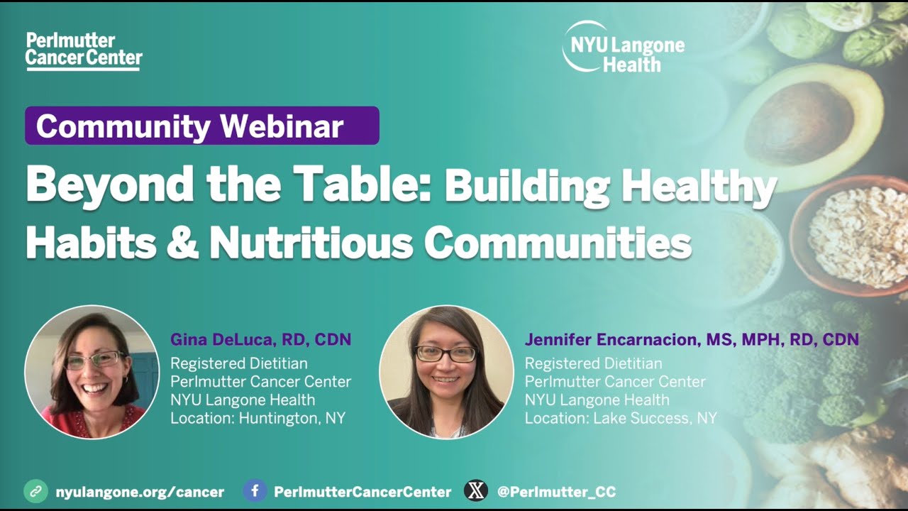 Beyond the Table: Building Healthy Habits & Nutritious Communities ...