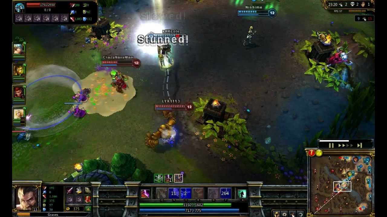 LoL Fail - Double flash fail - YouTube