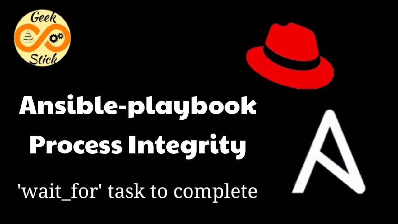 Ansible Orchestration - Process Integrity #geekstick - YouTube