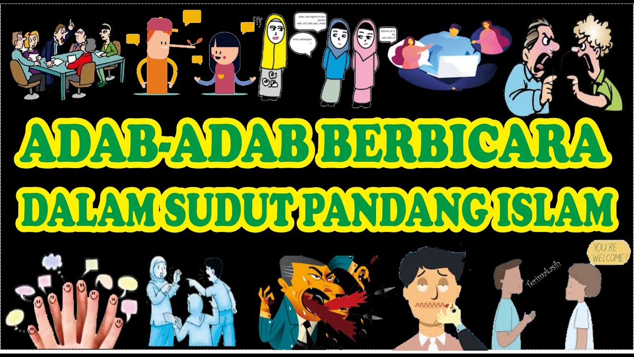 ADAB BICARA DALAM ISLAM - YouTube