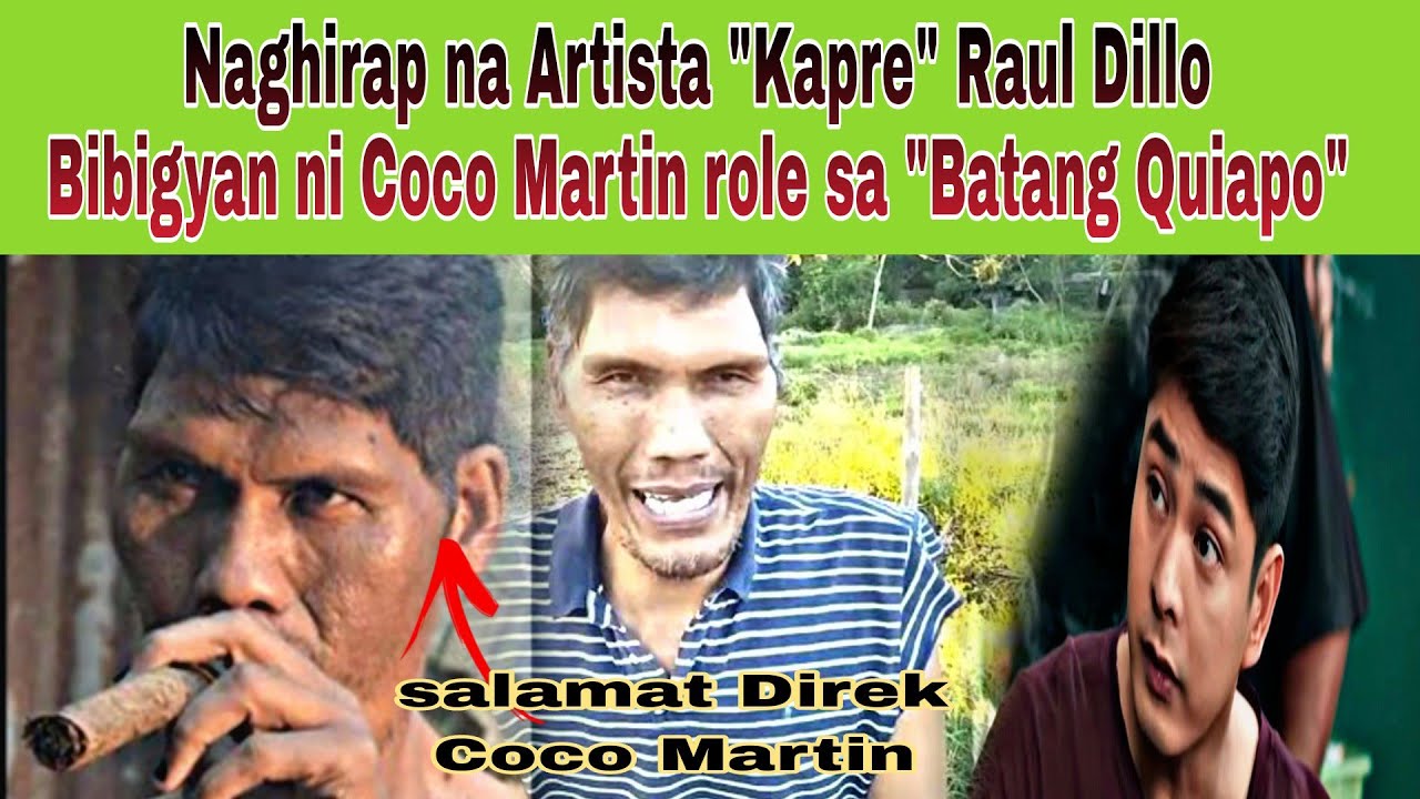 naghirap na Artista" Kapre "humingi tulong, binigyan work ni Coco ...