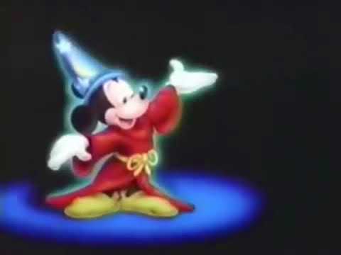 Feature Presentation Dark Blue and Distorted Walt Disney Classics logo ...