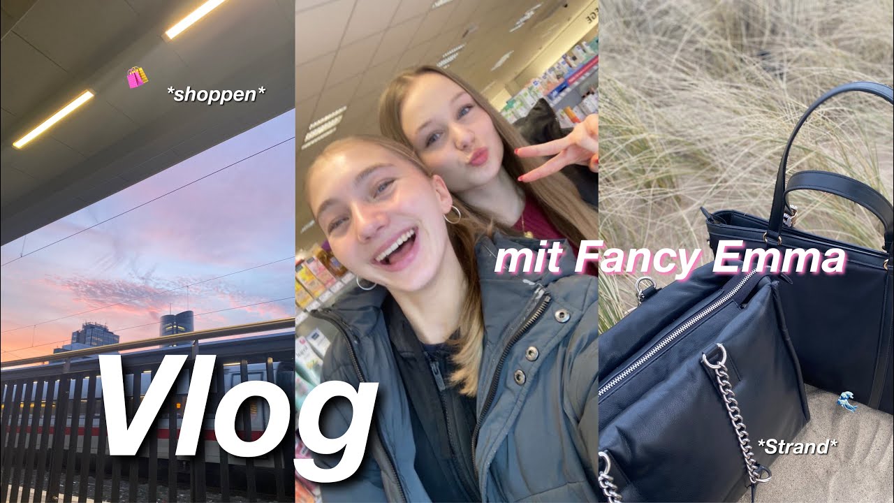 Vlog mit Fancy Emma💋 (shoppen, Strand) - YouTube