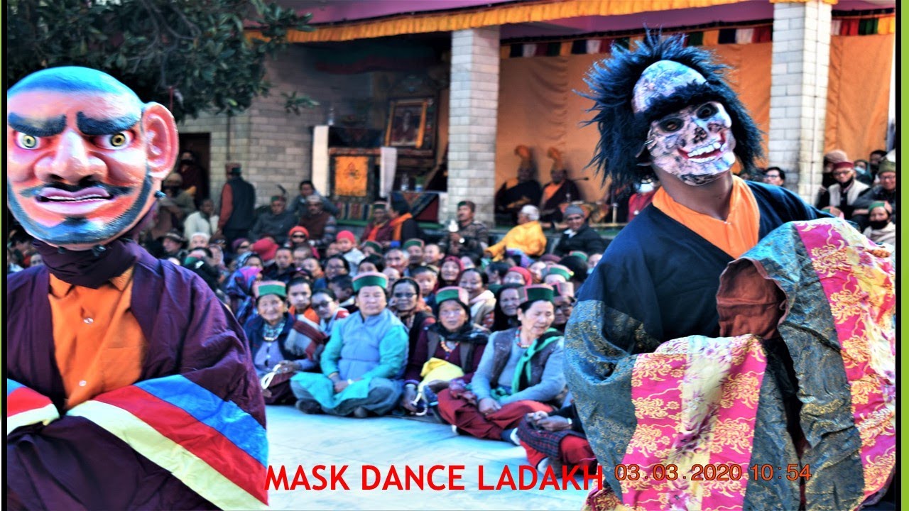 MASK DANCE I CHHAM DANCE I LADAKH I SIKKIM I HIMACHAL I TIBET MONESTRY ...