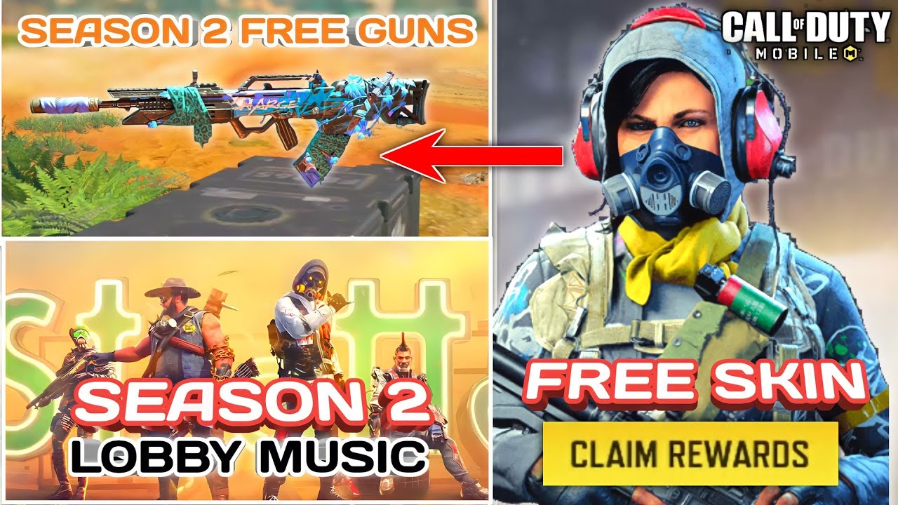 *New* 🥵 Season 2 Background Music + Free Character & Free Weapons Codm ...