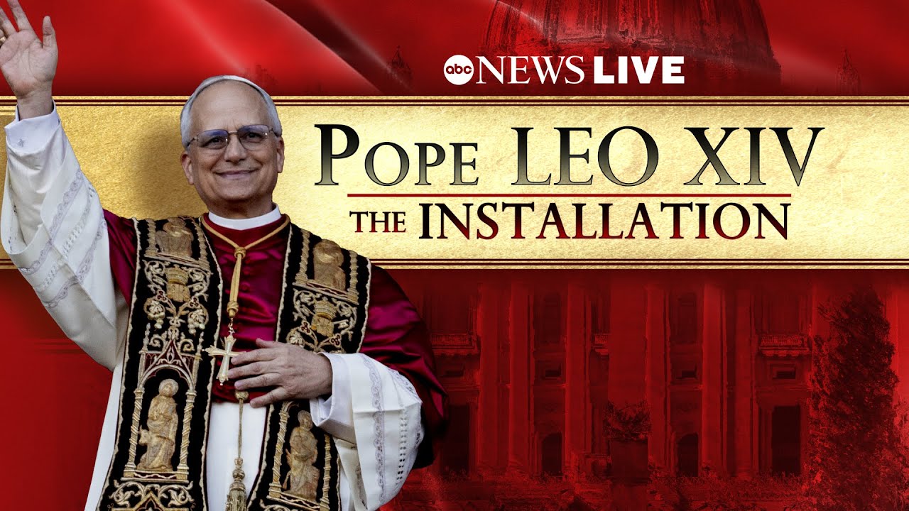 LIVE: Pope Leo XIV celebrates inaugural Mass - YouTube