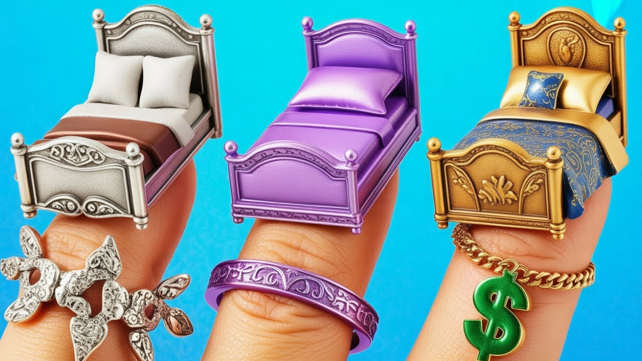 SECRET DIY ROOM DECOR HACKS Revealed! Cool Doll House Makeover by 123GO ...