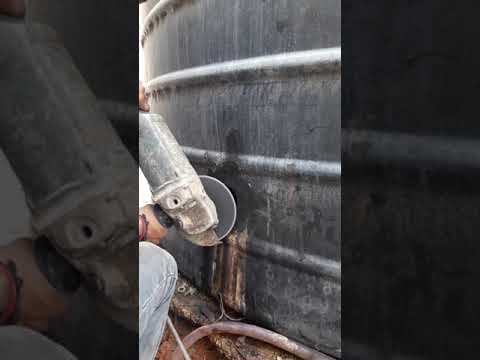 Sintex water tank repair - YouTube