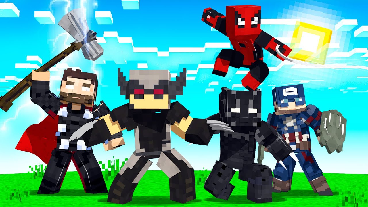 Who has the BEST SUPERHERO Suit in Minecraft... - YouTube