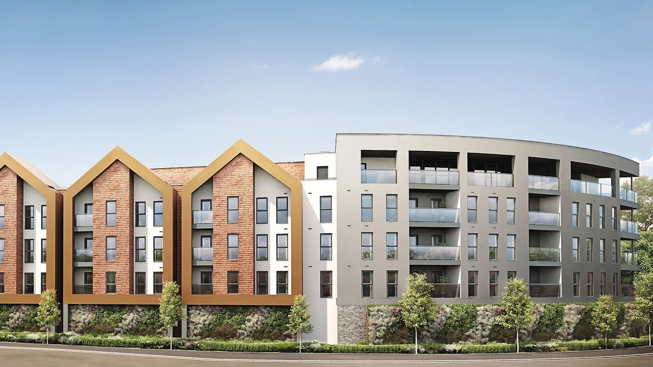 Walter House, Chelmsford, Exterior Flythrough, McCarthy Stone - YouTube