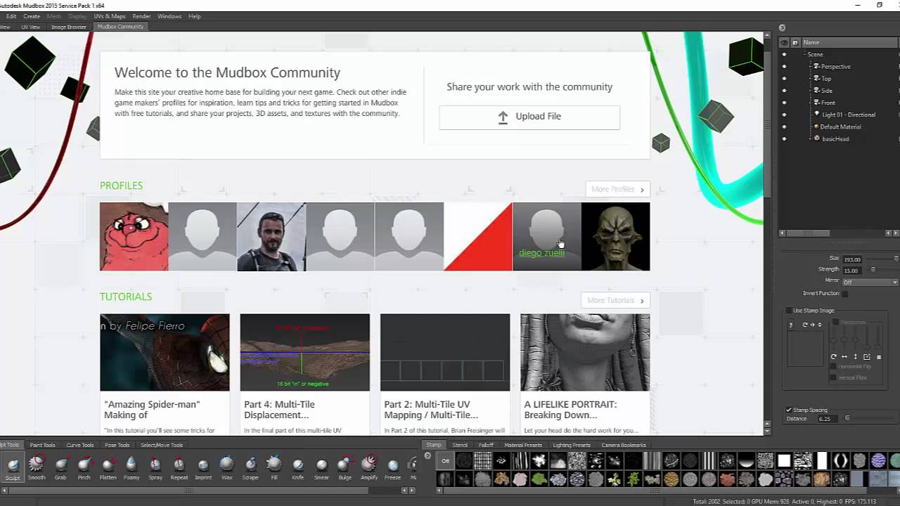 Intro To Mudbox 2015 - YouTube