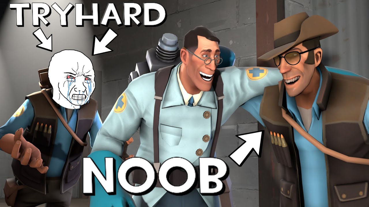 [TF2] Making Tryhard Sniper RAGE!!! - Mediocre Moments - YouTube