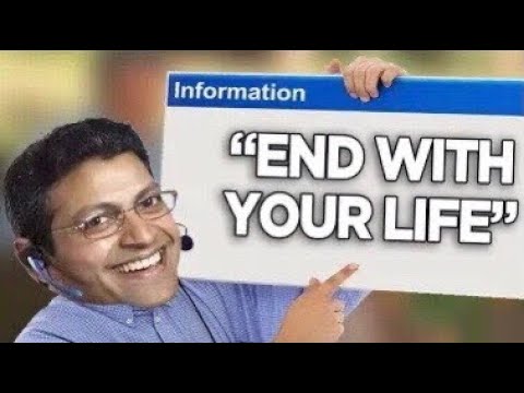 TECH SUPPORT SCAMMER GIVES LIFE ADVICE (Quackity Reupload) - YouTube