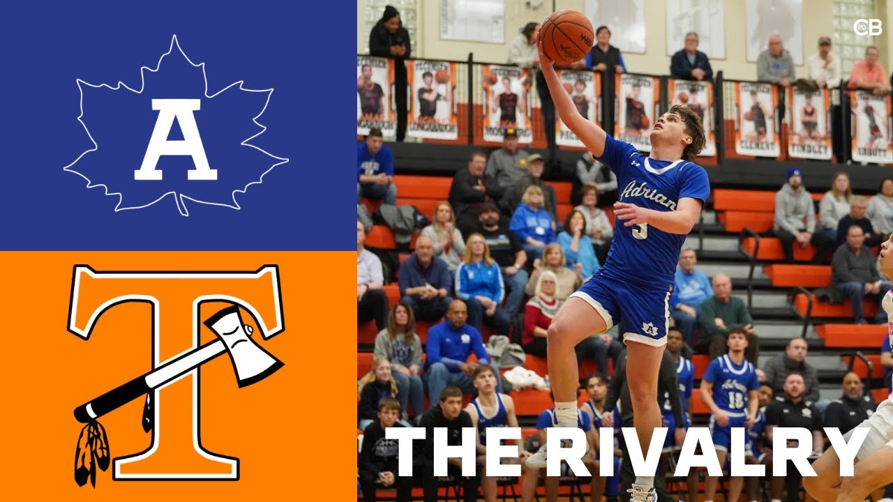 Arch-Rivals battle for a Conference Title! Adrian vs. Tecumseh - YouTube