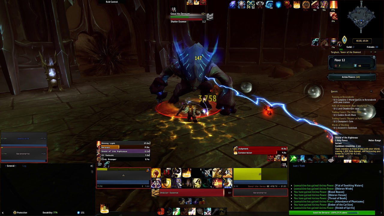 World Of Warcraft Shadowlands, Torghast - YouTube