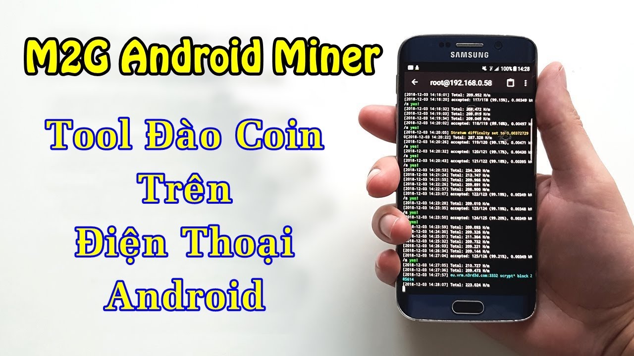 M2G Android Miner | Hướng Dẫn Đào Coin XMR Bằng Điện Thoại Android ...