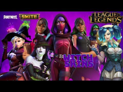 The Best Witch Skins In Games 🧙‍♀️ - YouTube