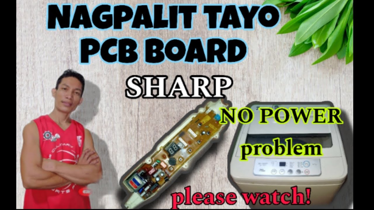 No Power Problem ! SHARP automatic washing machine - YouTube