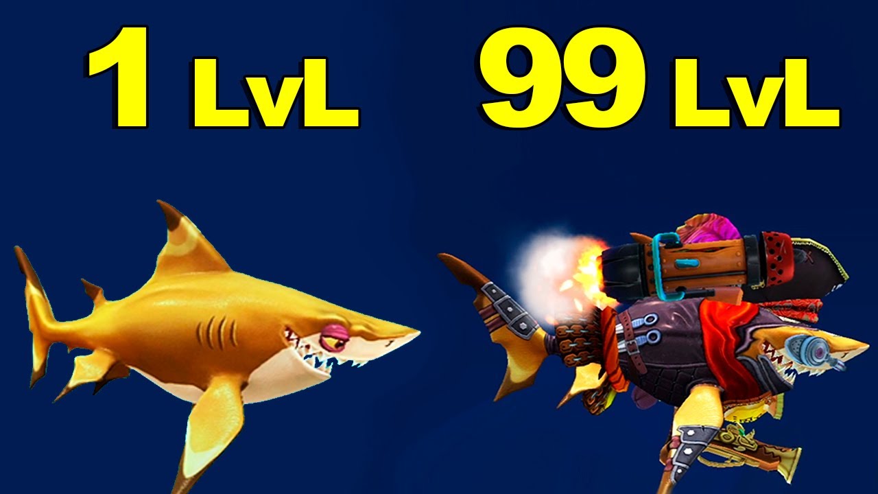 MAX SHARK LEVEL - Hungry Shark World - YouTube